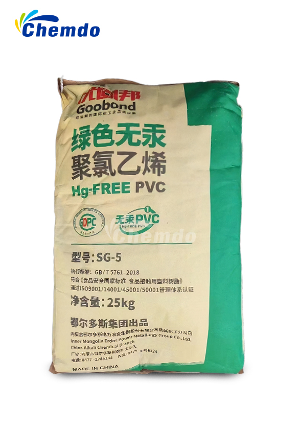 China PVC Resin SG-5 K66-68 Pipe Grade manufacturers and suppliers | Chemdo